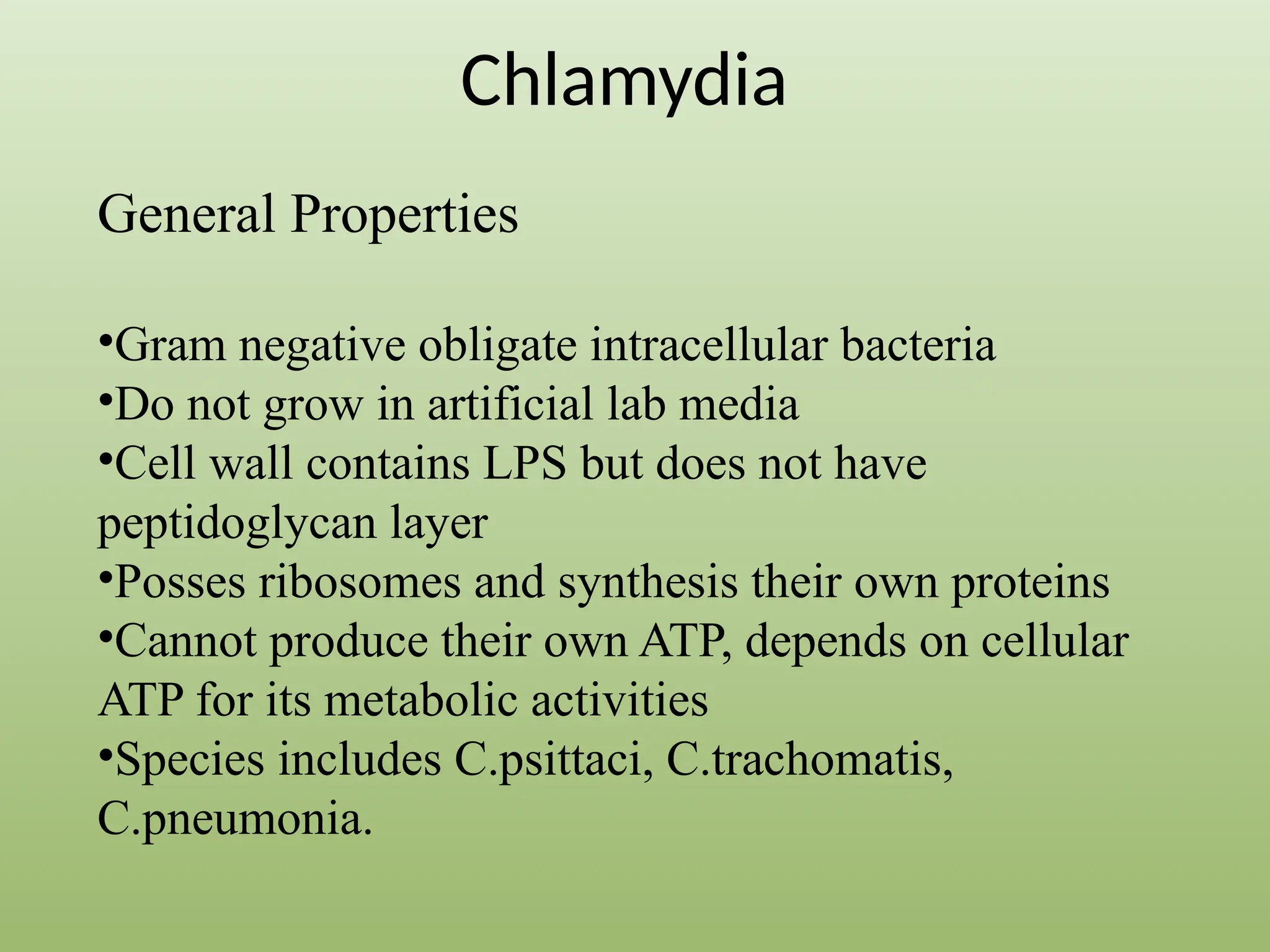 chlamydiae full details and explanation. | PPTX