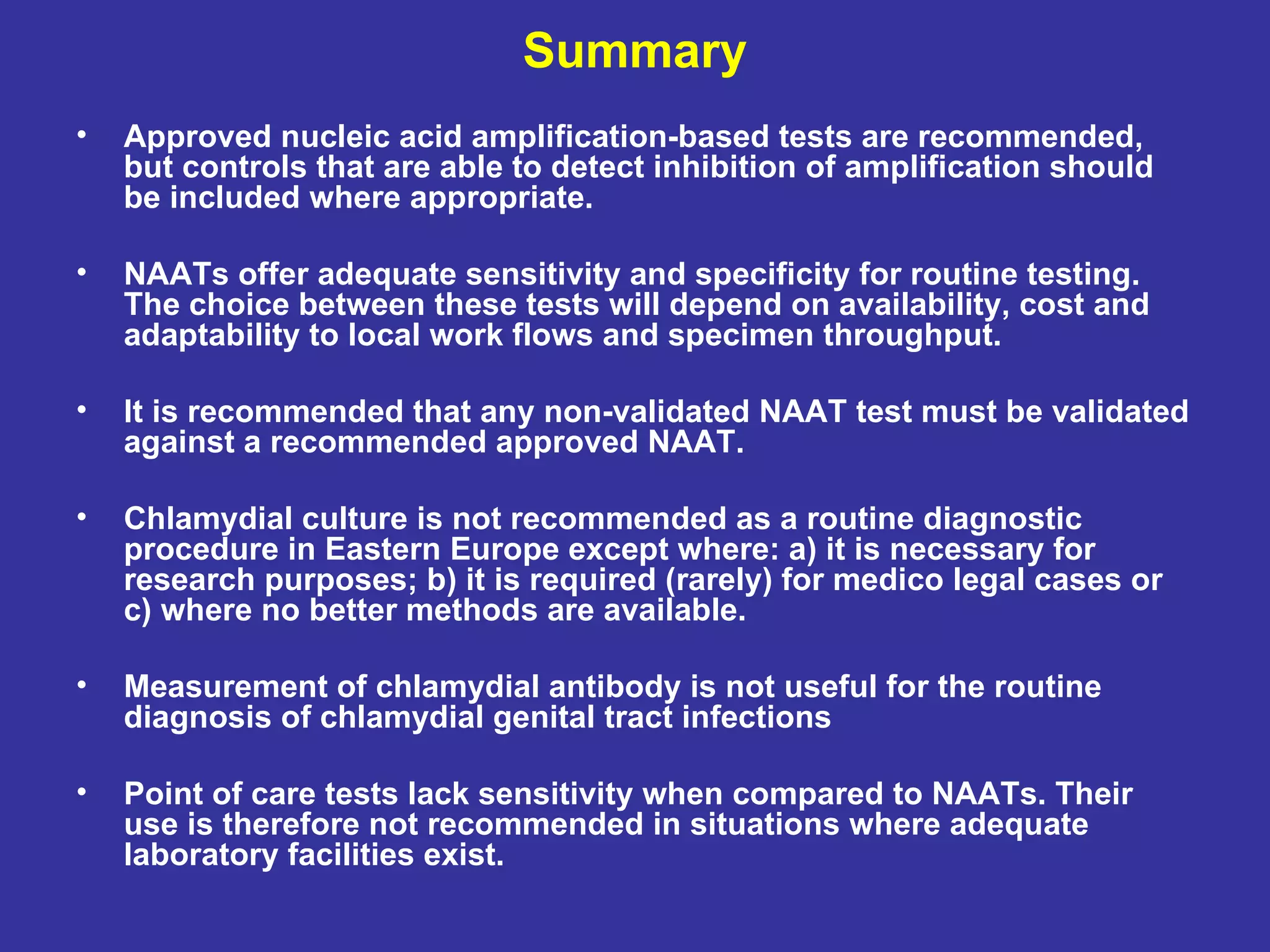 Chlamydial Guidelines Belarus | PPT