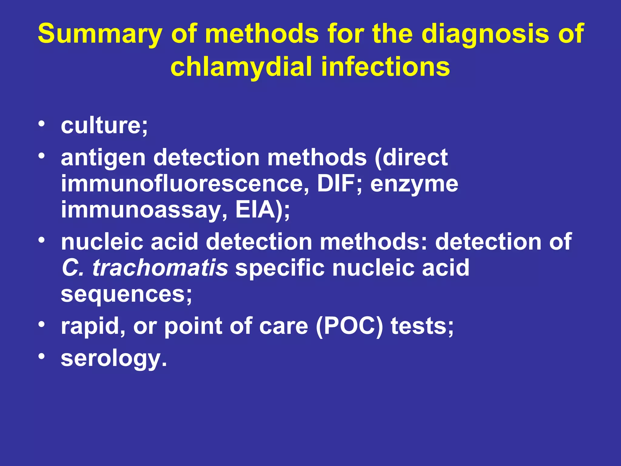 Chlamydial Guidelines Belarus | PPT