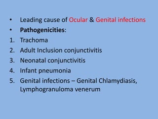 Chlamydial infections & ophthalmia neonatorum | PPTX