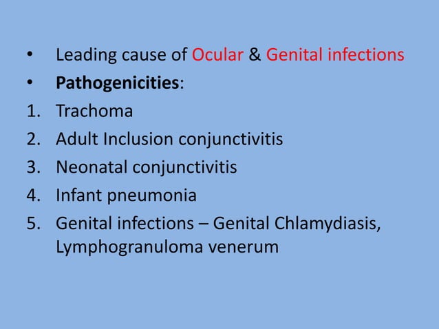Chlamydial infections & ophthalmia neonatorum | PPTX | Eye and Vision ...