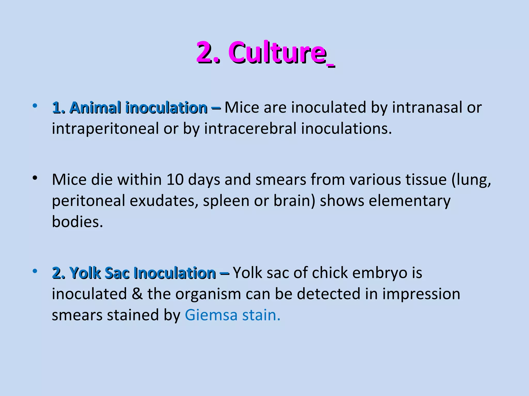 Chlamydiae and Mycoplasma | PPT