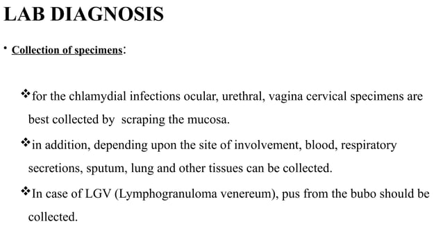 Chlamydia Sexually Transmitted Infection Notes By Sanju Sahpptx Pptx