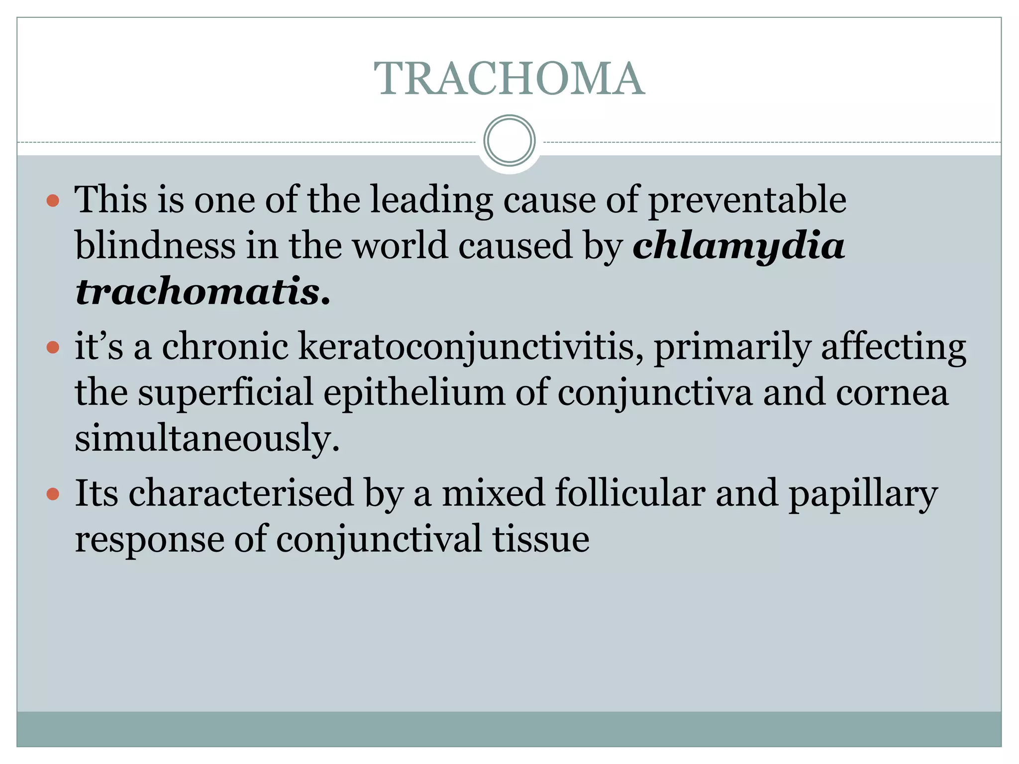 Chlamydia trachomatis | PPTX