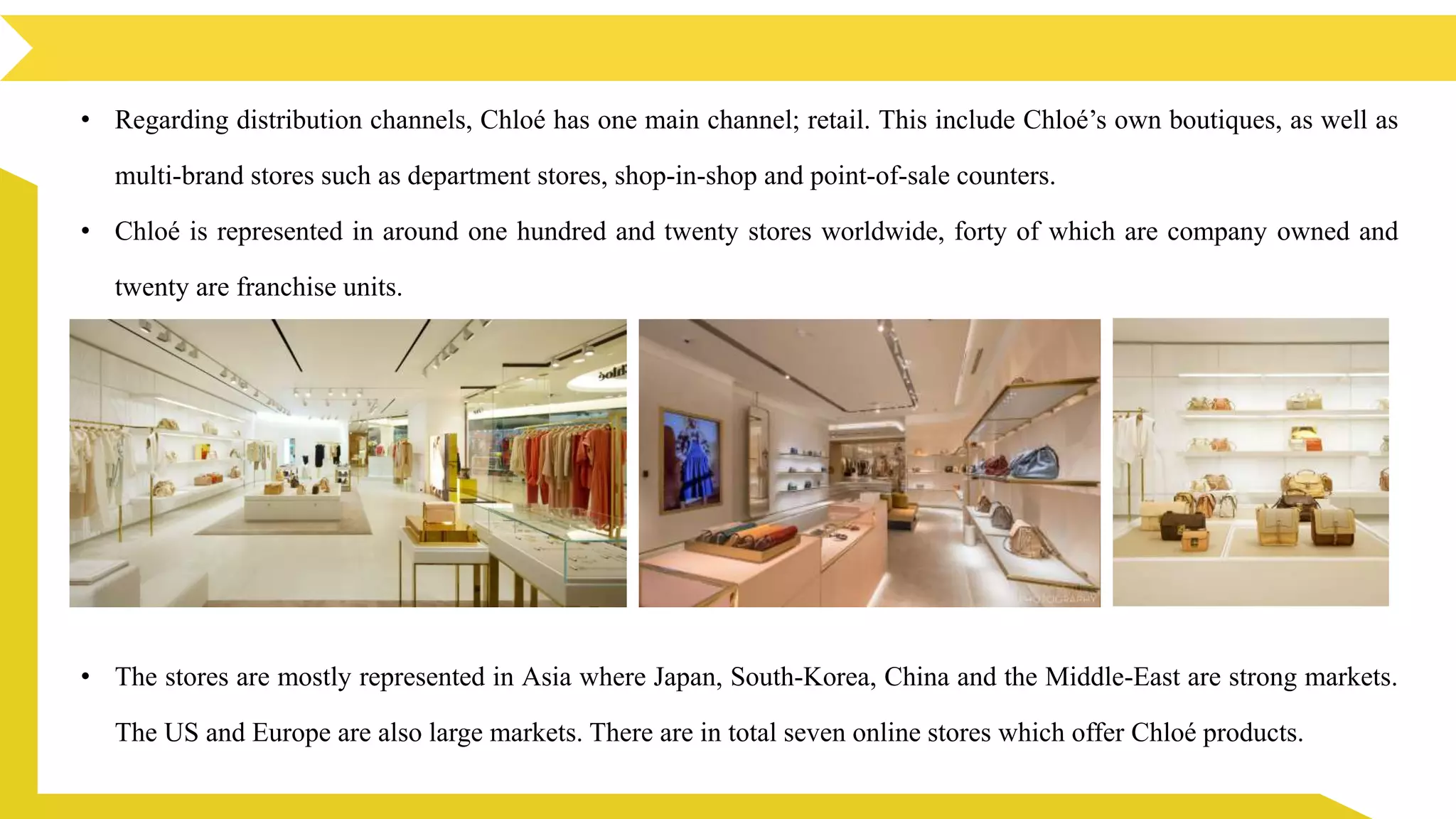 PRESENTATION ON THE BRAND CHLOE | PPTX