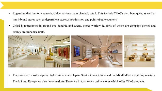 PRESENTATION ON THE BRAND CHLOE | PPTX | Business | Business and Finance