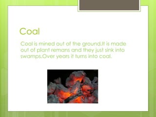 Chloe fossil fuels | PPTX