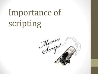 Chloe hudson scripting | PPT