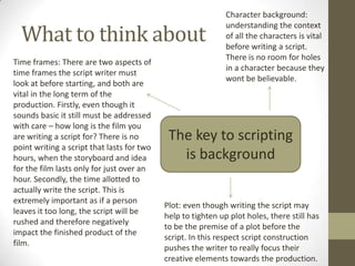 Chloe hudson scripting | PPT