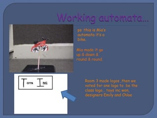 Automaton PowerPoint Show by Chloe and Emily | PPT
