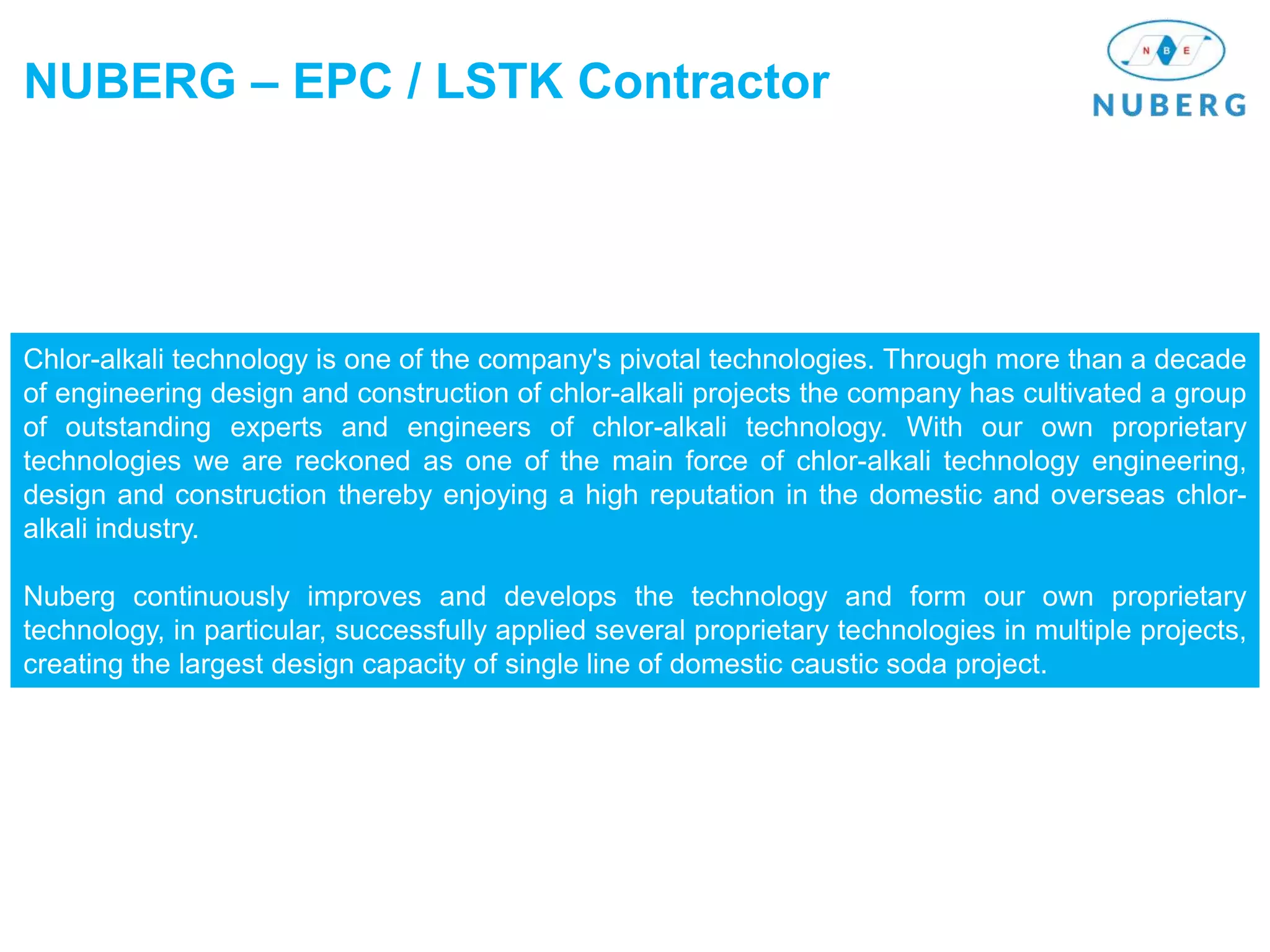 Chlor Alkali Plant - SARL SASKO, Algeria | PPTX