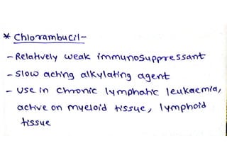 Chlorambucil | PDF | Chemistry | Science