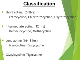 Chloramphenicol & Tetracyclines | PPT