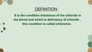 Chloremia adult health nursing for bsc nursing 3rd semester.pptx