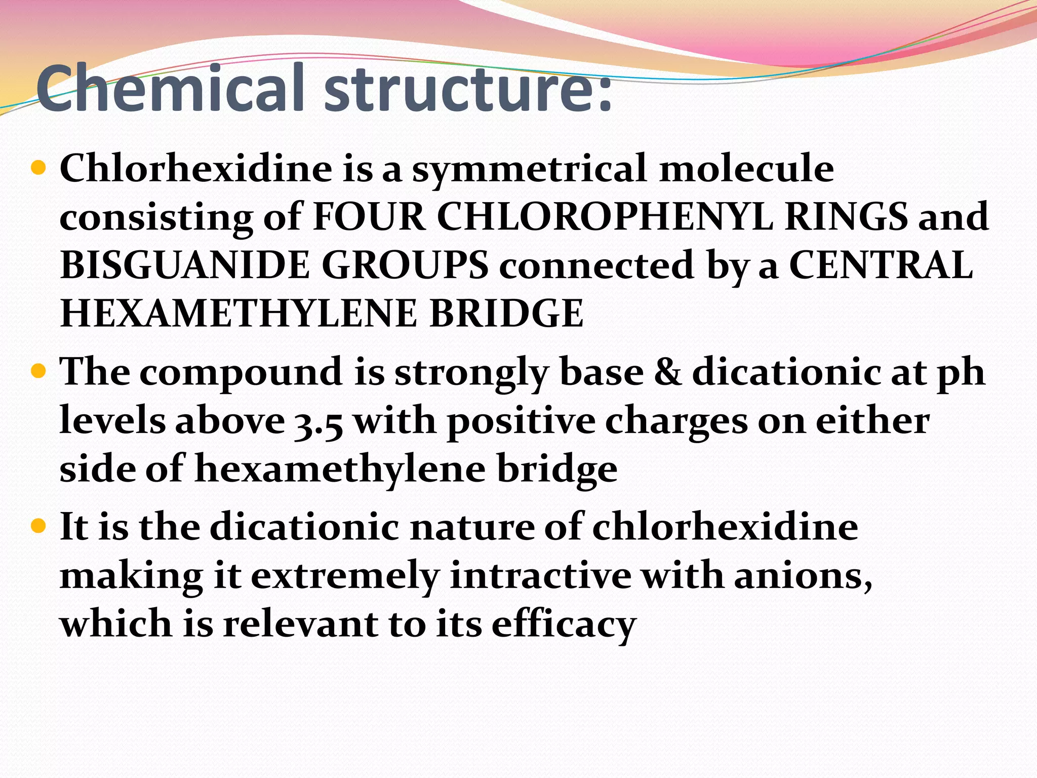 Chlorhexidine | PPTX