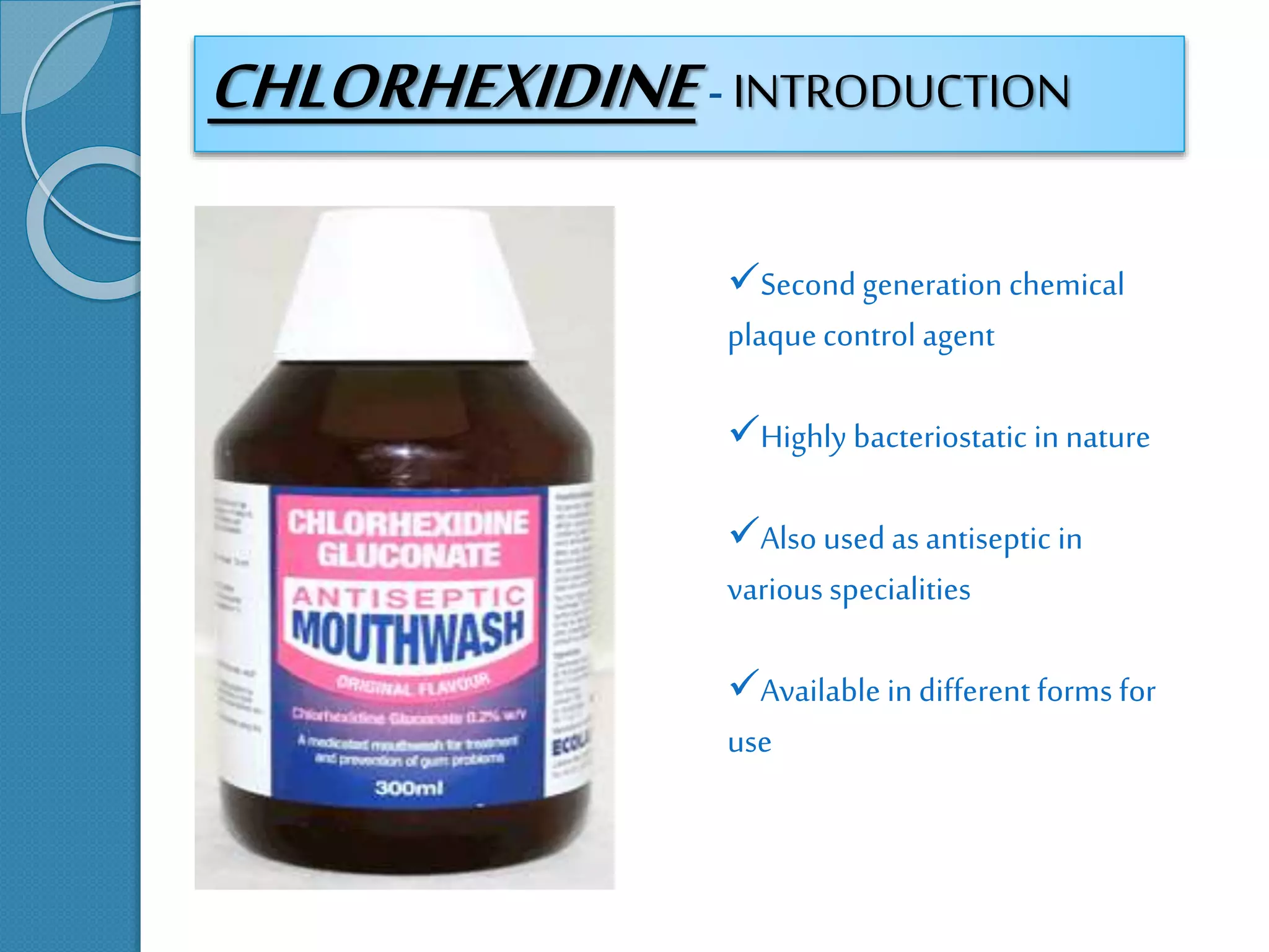 Chlorhexidine | PPTX