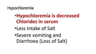 Chloride metabolism | PPTX