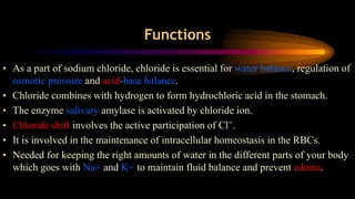 Chloride (mineral) | PPTX