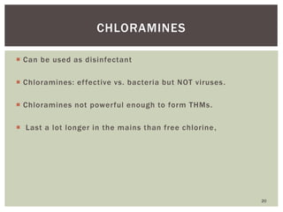 Chlorination & measurement | PPTX