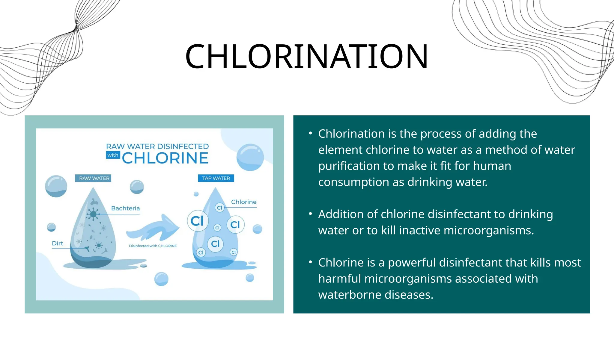CHLORINATION OF WATER(Siddhant and Mayank).pptx