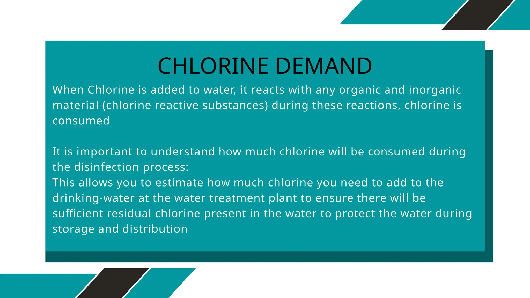 CHLORINATION OF WATER(Siddhant and Mayank).pptx