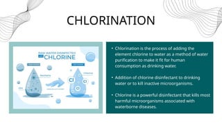 CHLORINATION OF WATER(Siddhant and Mayank).pptx
