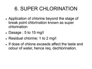 Chlorination only | PPT