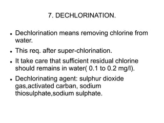 Chlorination only | PPT