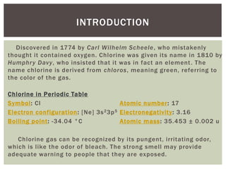 Chlorine | PPTX