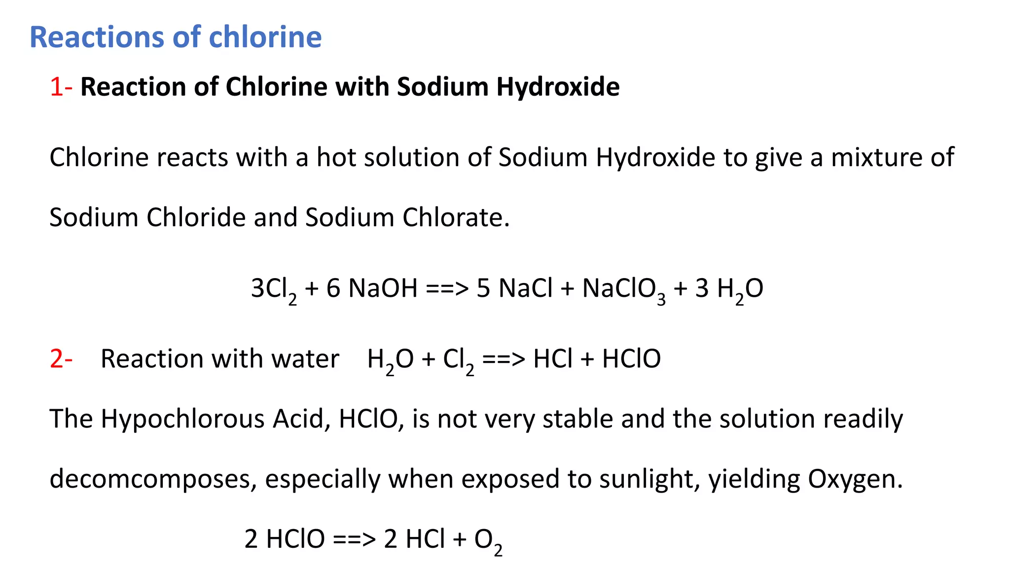 Chlorine | PPTX