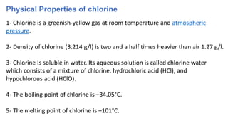 Chlorine gas | PPTX