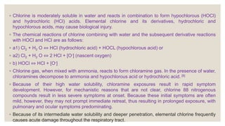 Chlorine Toxicity | PPTX
