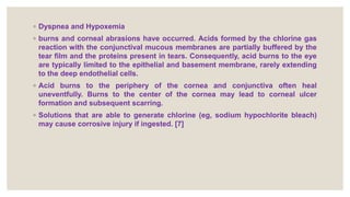 Chlorine Toxicity | PPTX