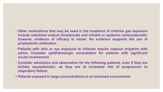 Chlorine Toxicity | PPTX