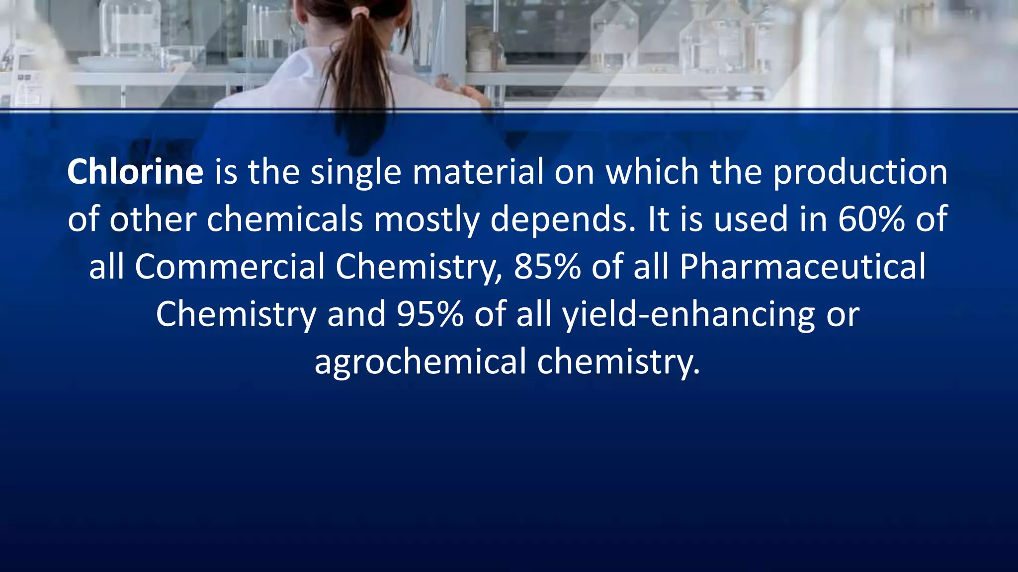 Chlorine uses and health risks | PPTX