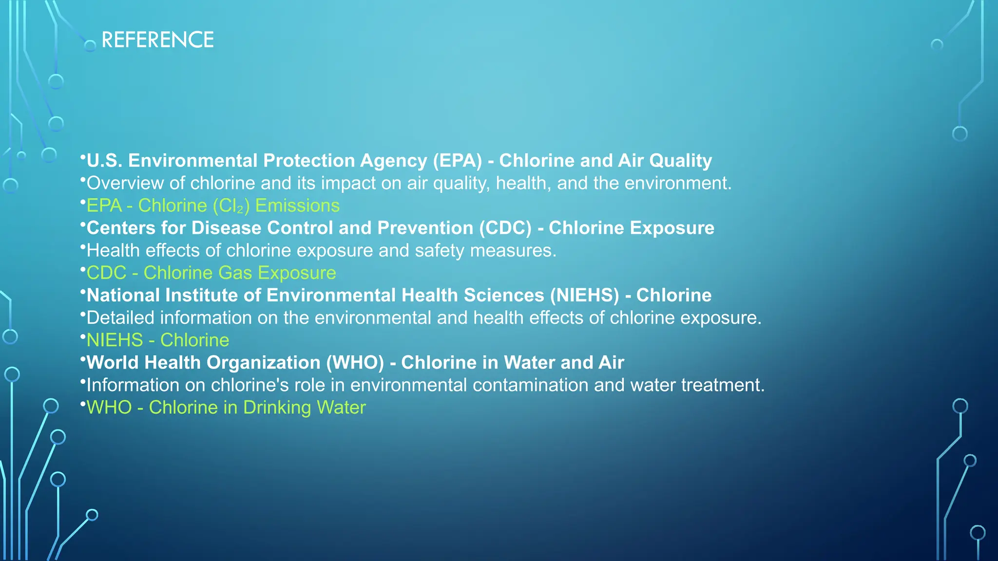 Chlorine in Air Pollution on Industrial Area ppt | PPTX