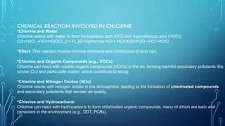 Chlorine in Air Pollution on Industrial Area ppt | PPTX