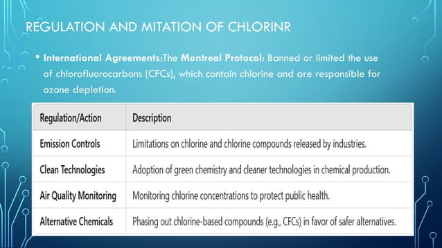 Chlorine in Air Pollution on Industrial Area ppt | PPTX