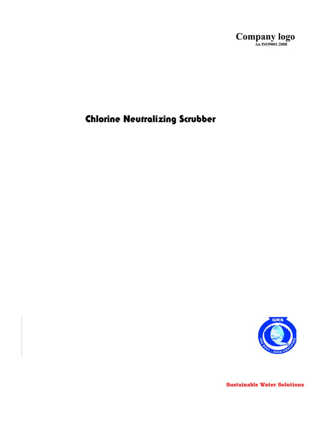 Chlorine neutralizing scrubber | DOC | Home Appliances | Home & Garden