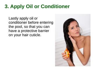 How to Protect Skin and Hair From Chlorine in Swimming Pool? | PPT