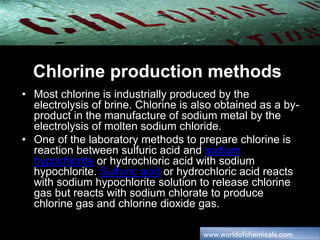 Chlorine role in day to day life | PPTX