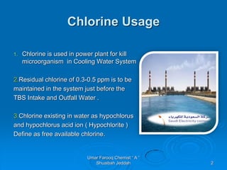 Chlorine Uses