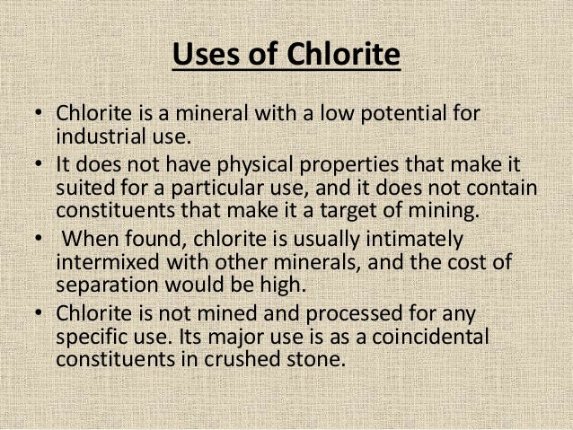 Chlorite group