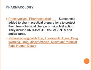 Chlorobutanol | PPTX