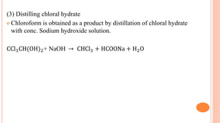 Chloroform (1) | PPTX
