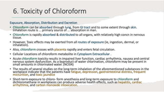 Chloroform brief history and toxicity - general toxicological practical ...