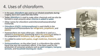 Chloroform brief history and toxicity - general toxicological practical ...