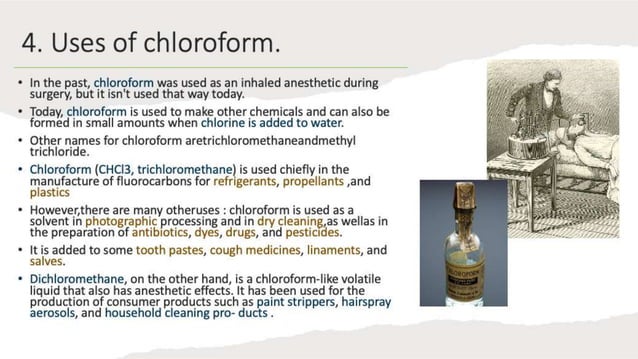 Chloroform brief history and toxicity - general toxicological practical ...