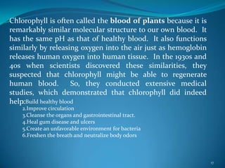 Chlorophyll | PPTX