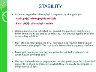Chlorophyll Example